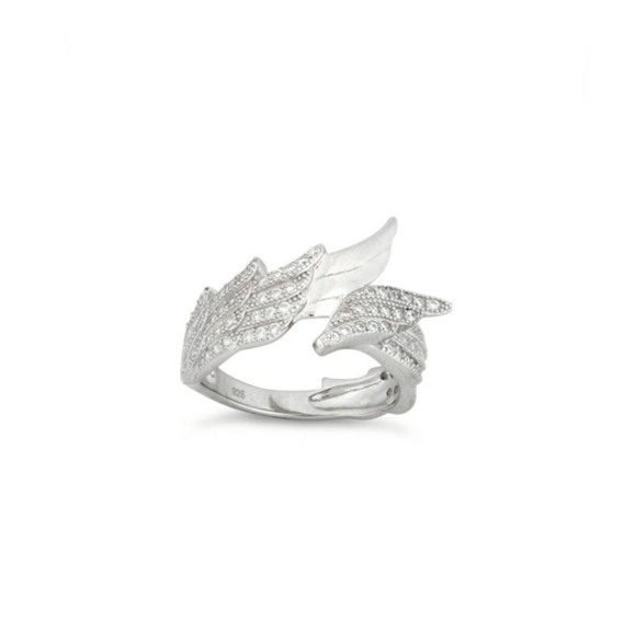 E's TIMELESS JEWELRY | Jewelry | Divine Angel Wings Ring | Poshmark